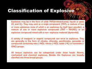 Explosives (2) | PPT
