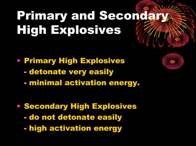 Explosives (2) | PPT