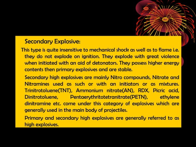 Explosives (2) | PPT