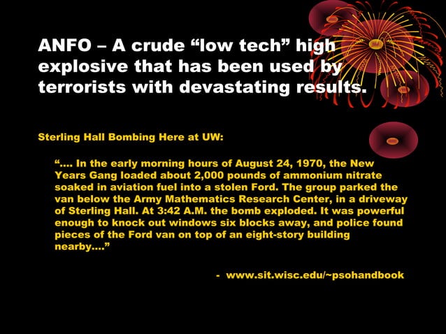 Explosives (2) | PPT