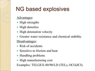 Explosives and accesories | PPT