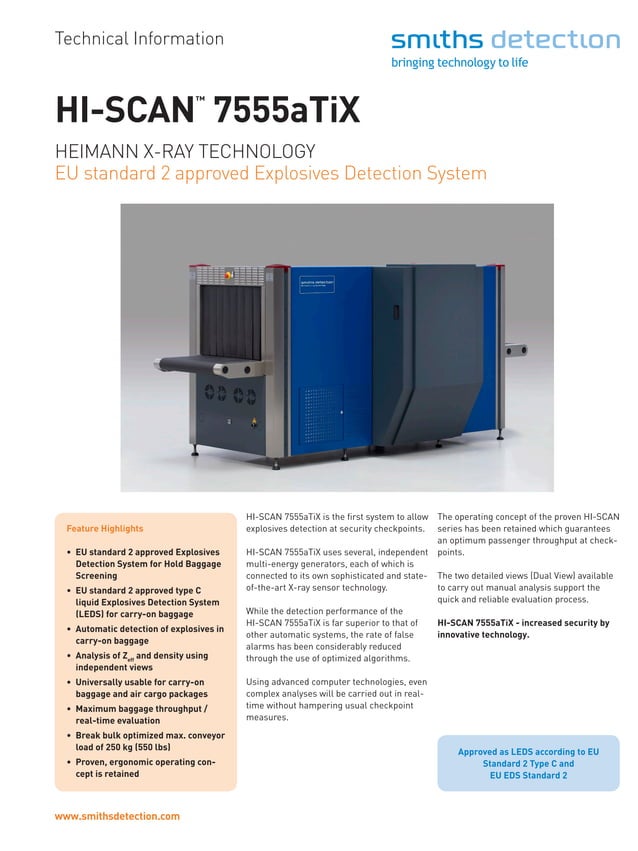 Explosive Detection System | PDF