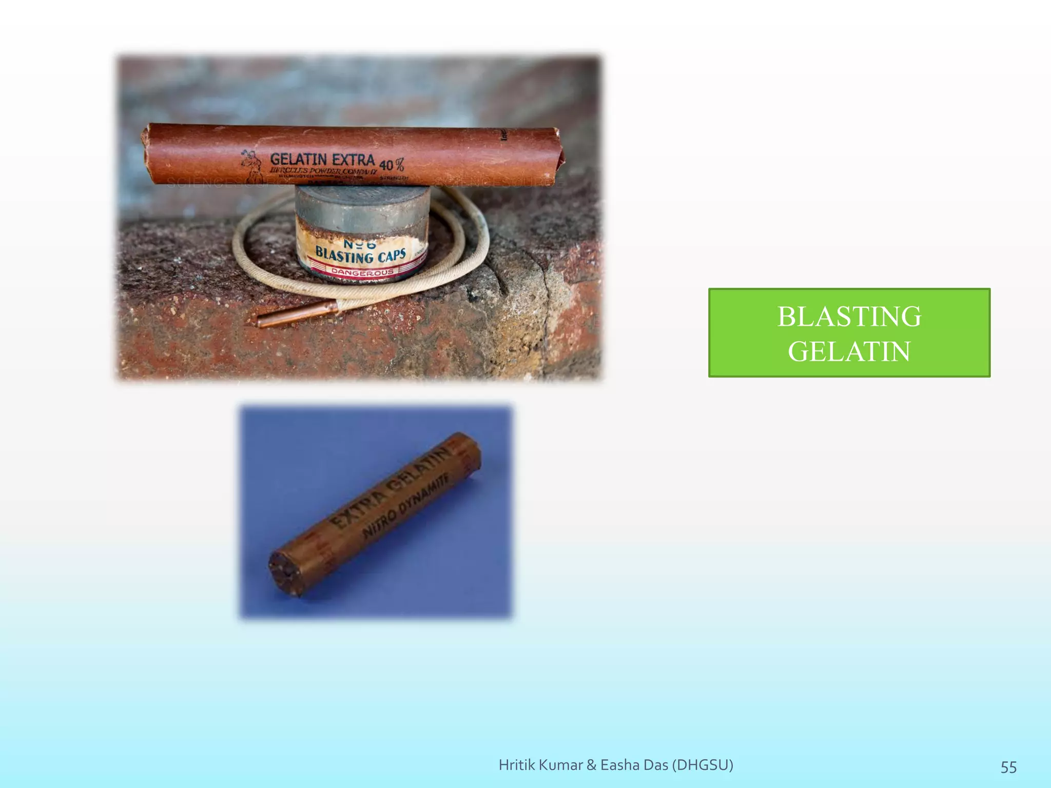 Explosives and its classification | PDF
