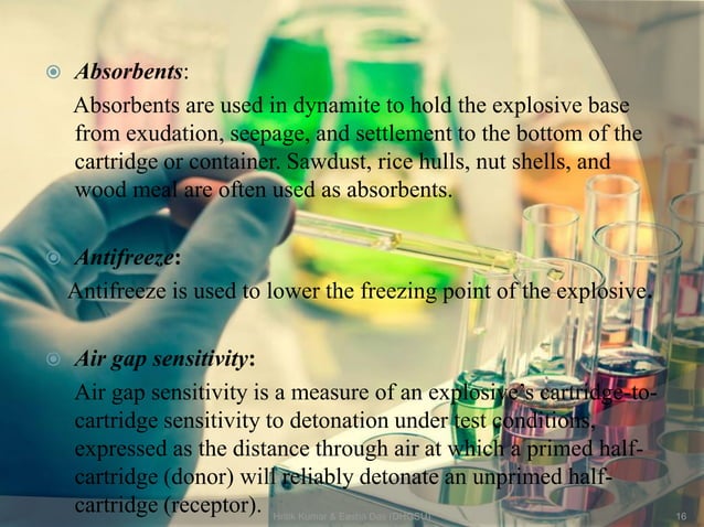 Explosives and its classification | PDF
