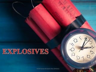 Explosives and its classification | PDF