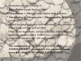 Explosives and its classification | PDF