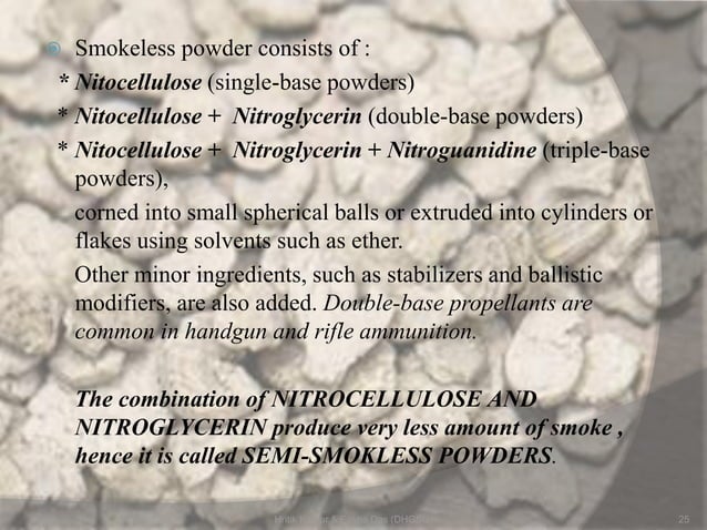 Explosives and its classification | PDF