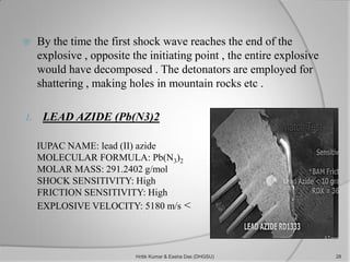 Explosives and its classification | PDF