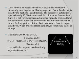 Explosives and its classification | PDF