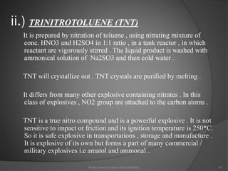 Explosives and its classification | PDF