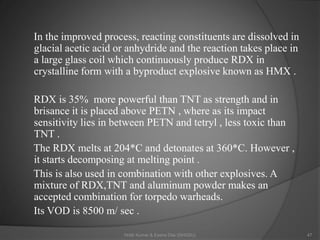 Explosives and its classification | PDF
