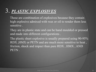 Explosives and its classification | PDF
