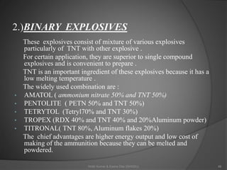 Explosives and its classification | PPT