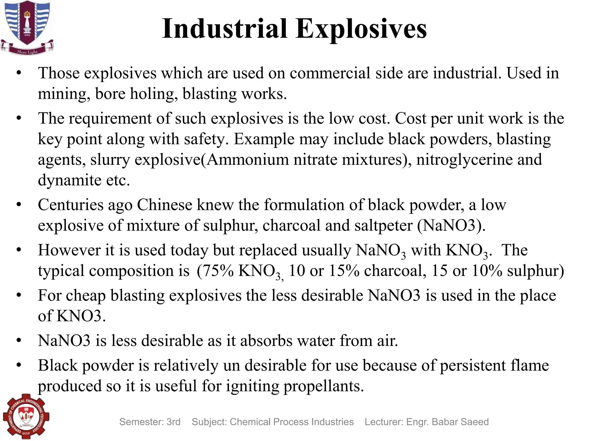 Explosives Industry manufacturing process.pdf