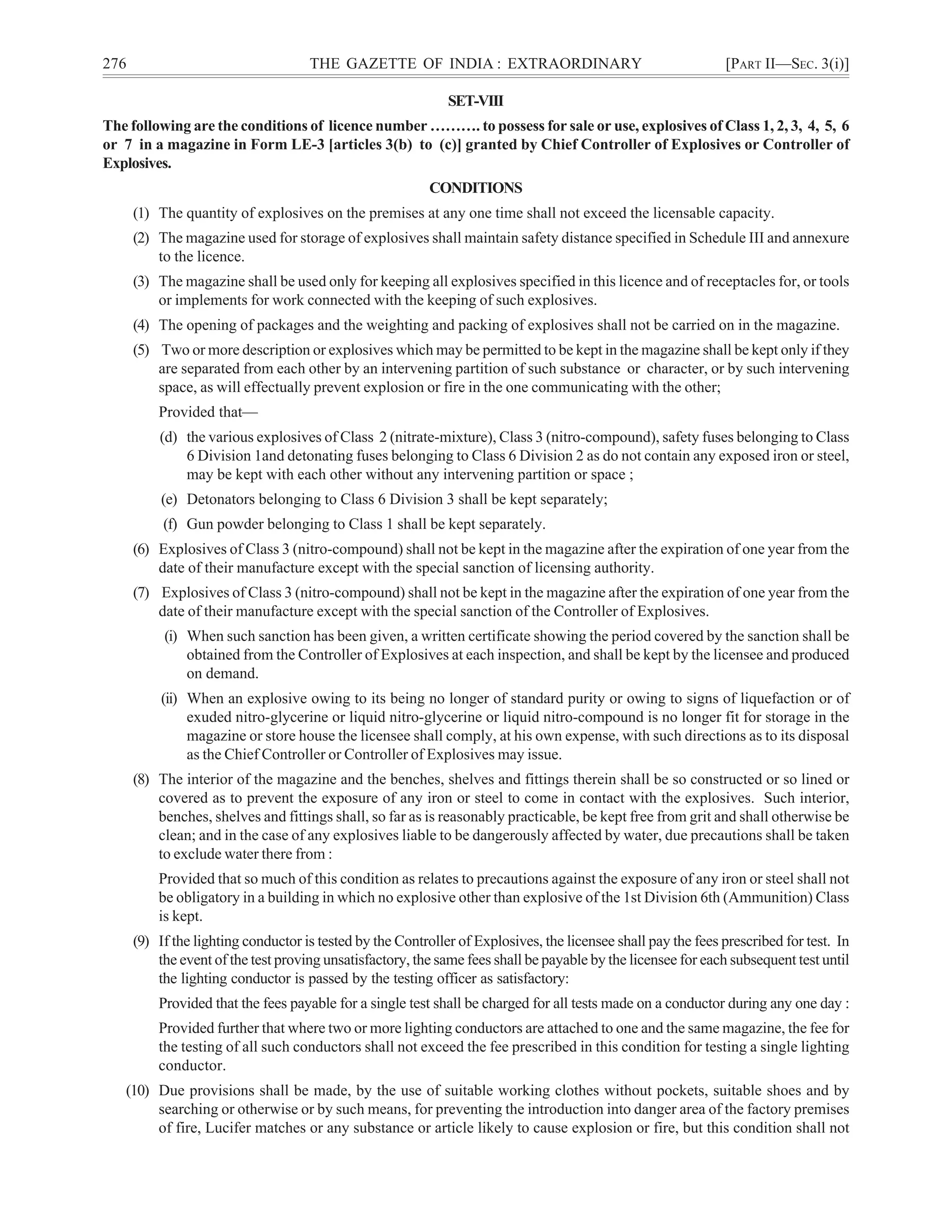 Explosives rules 2008 | PDF