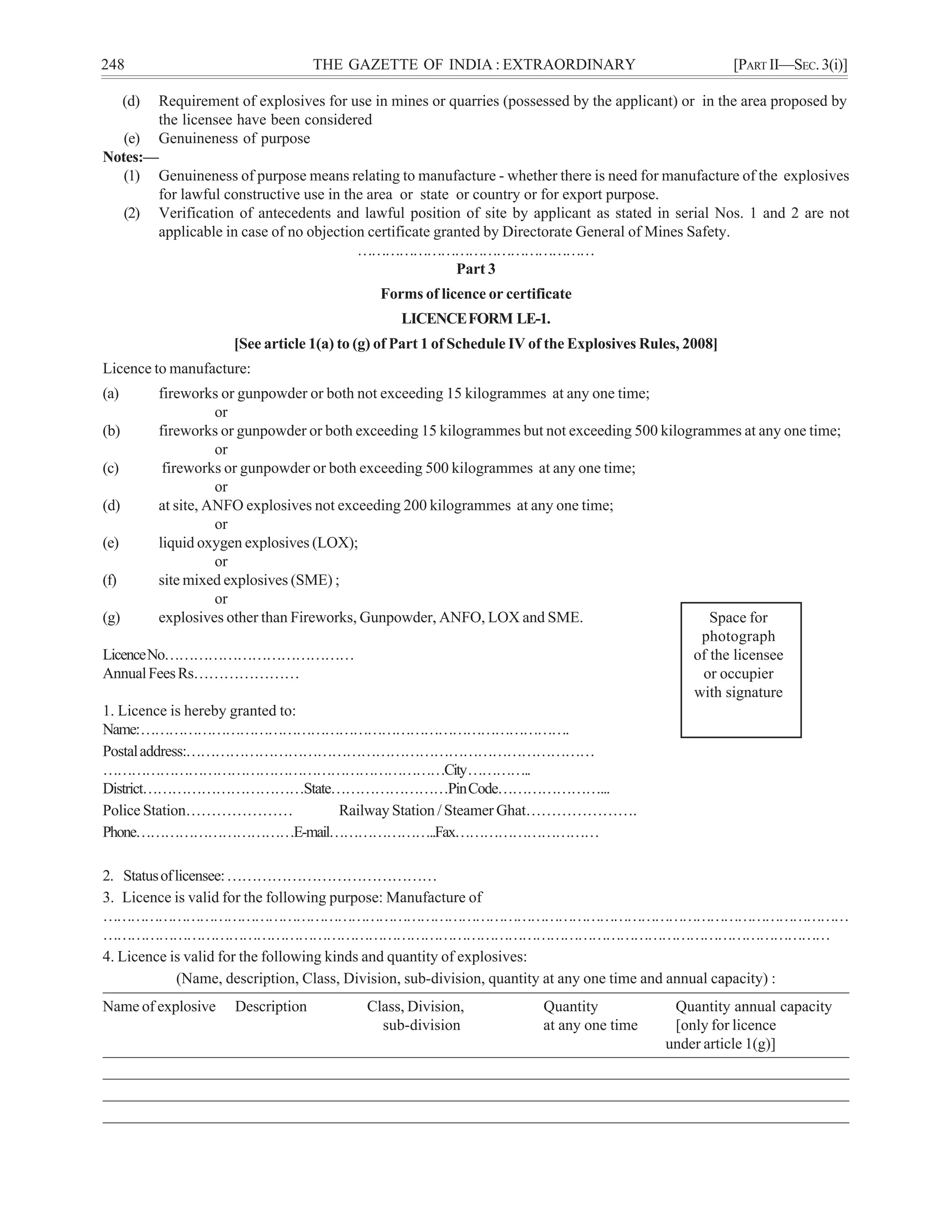 Explosives rules 2008 | PDF