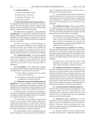 Explosives rules 2008 | PDF