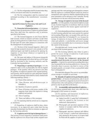 Explosives rules 2008 | PDF