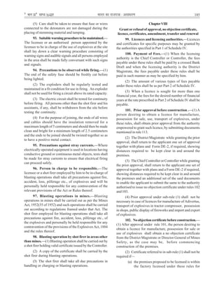 Explosives rules 2008 | PDF