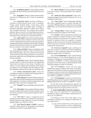 Explosives rules 2008 | PDF