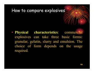 Explosives, Theory Of Breakage And Blasting Operations | PDF