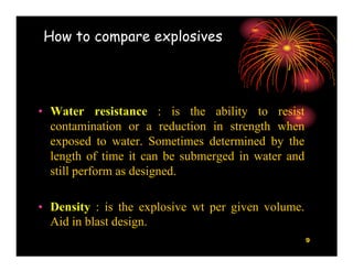 Explosives, Theory Of Breakage And Blasting Operations | PDF