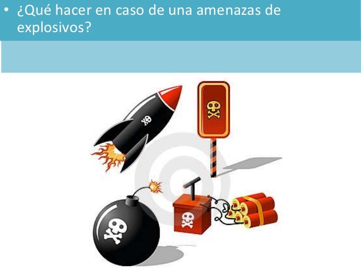 Explosivos En La Escuela