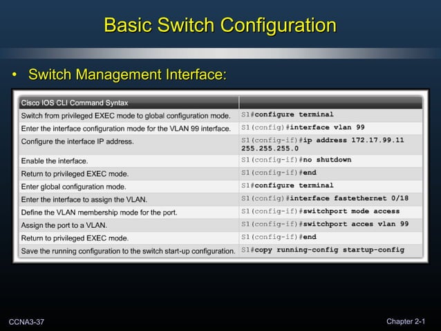 Expl sw chapter_02_switches_part_1 | PPT