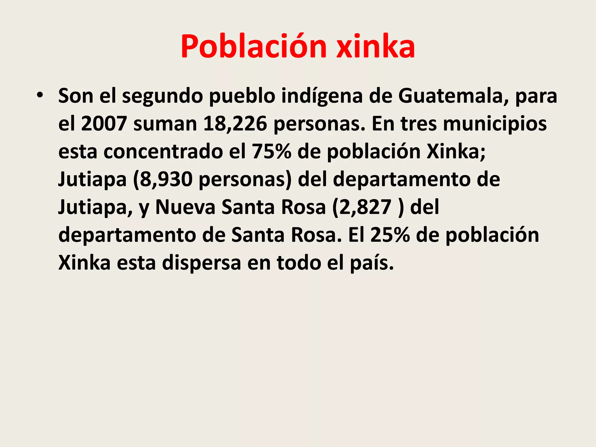 Expo.cultura xinca | PPTX