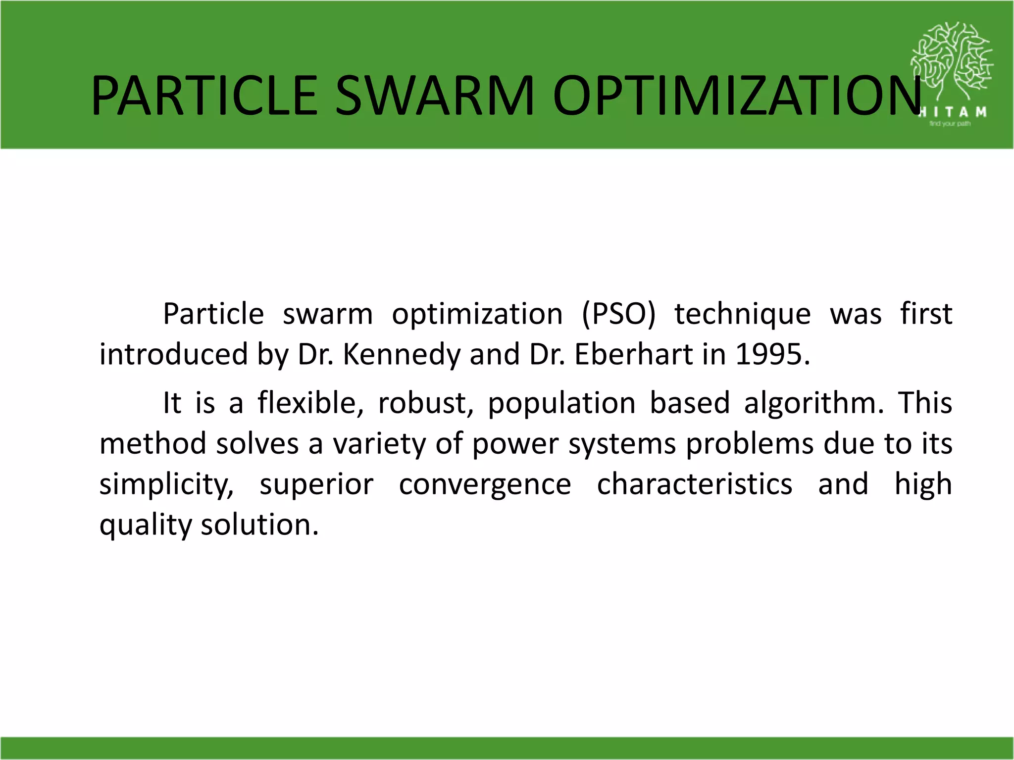 Solution to ELD problem | PPTX
