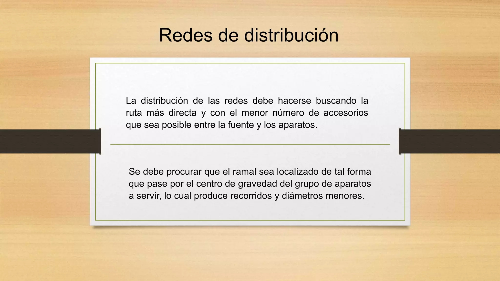 Redes de distribucion | PPTX