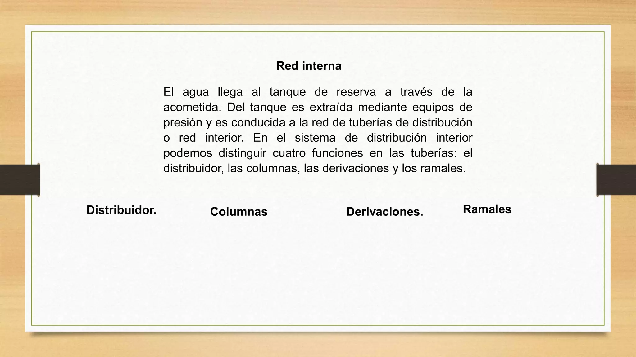 Redes de distribucion | PPTX