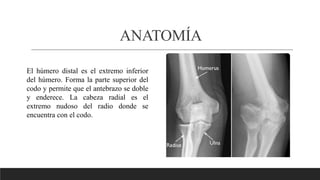 Diagnóstico y tratamiento de lesiones de húmero distal, medial y ...