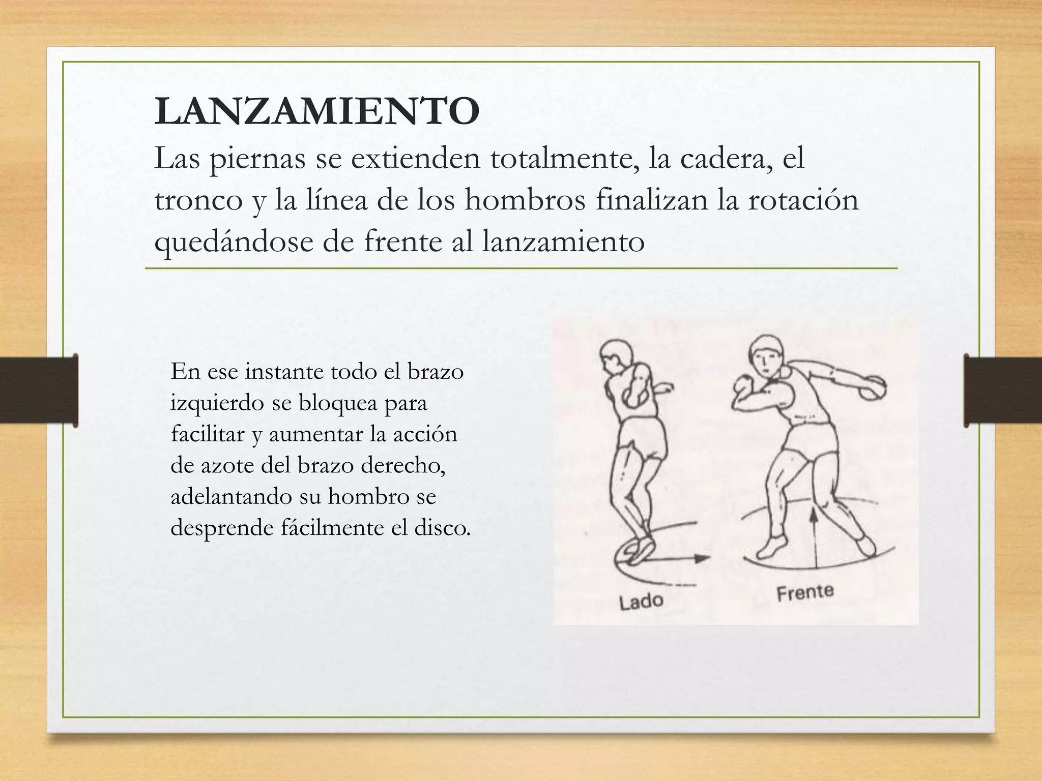 Lanzamiento de bala y disco UCE | PPTX