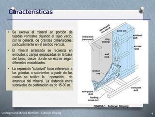 Sub level stoping | PPTX