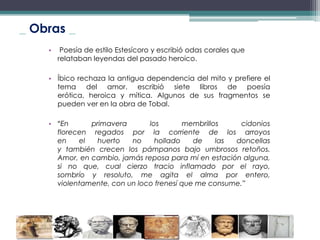 Expo poetas liricos | PPTX