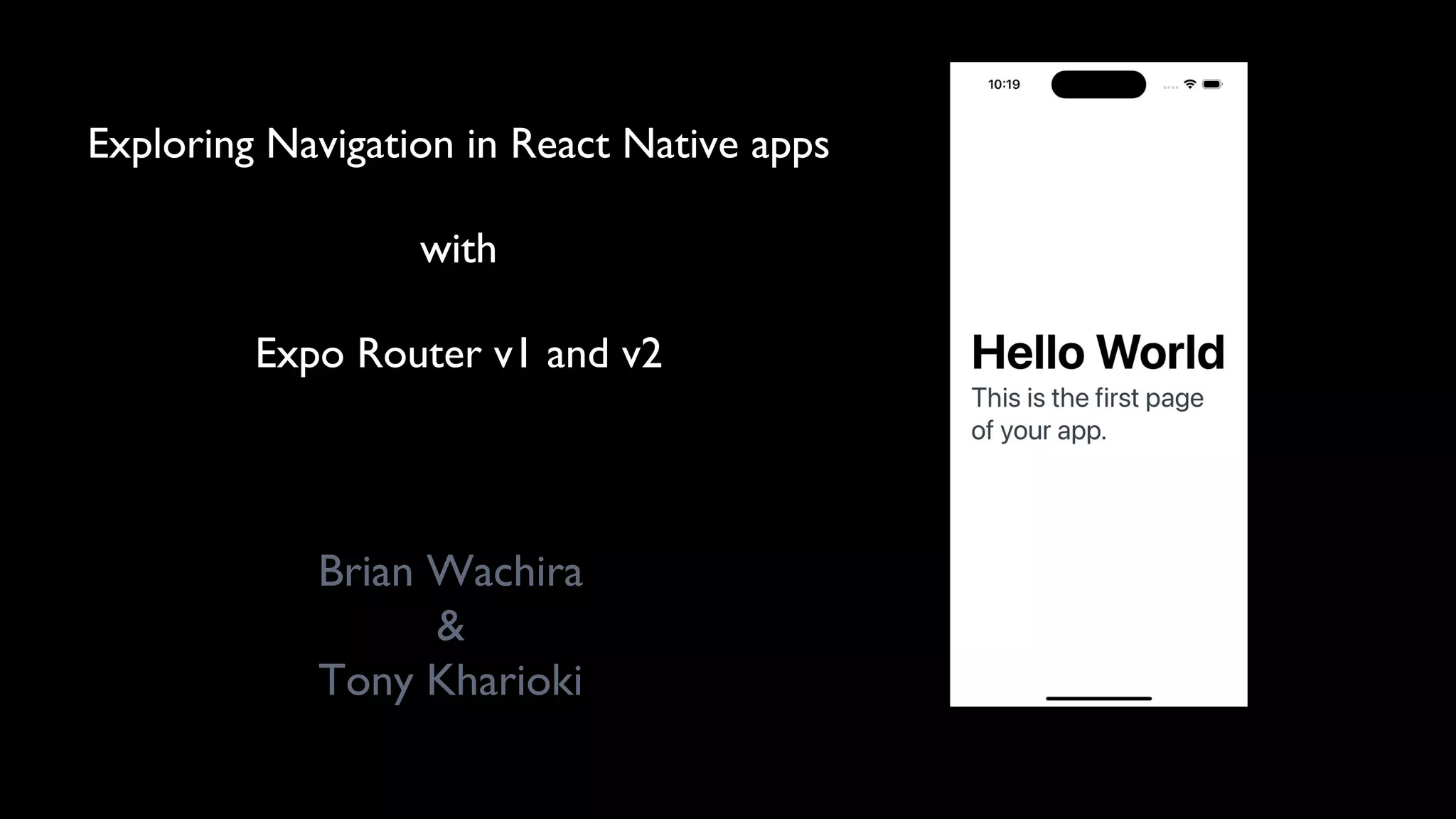 Expo Router V2 | PPTX | Web Development | Internet