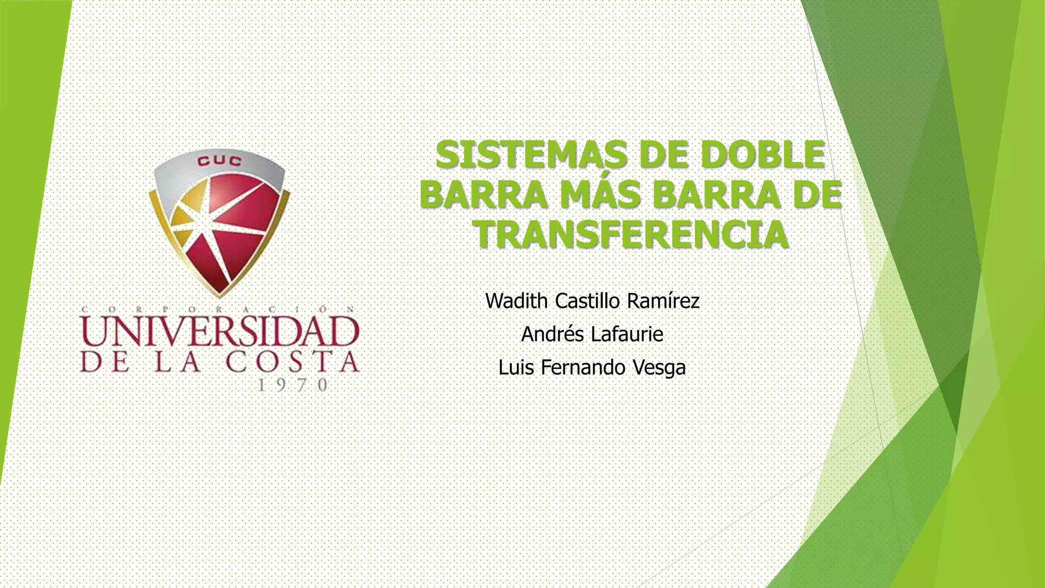 Subestaciones-sistemas de doble barra más barra de transferencia | PPTX
