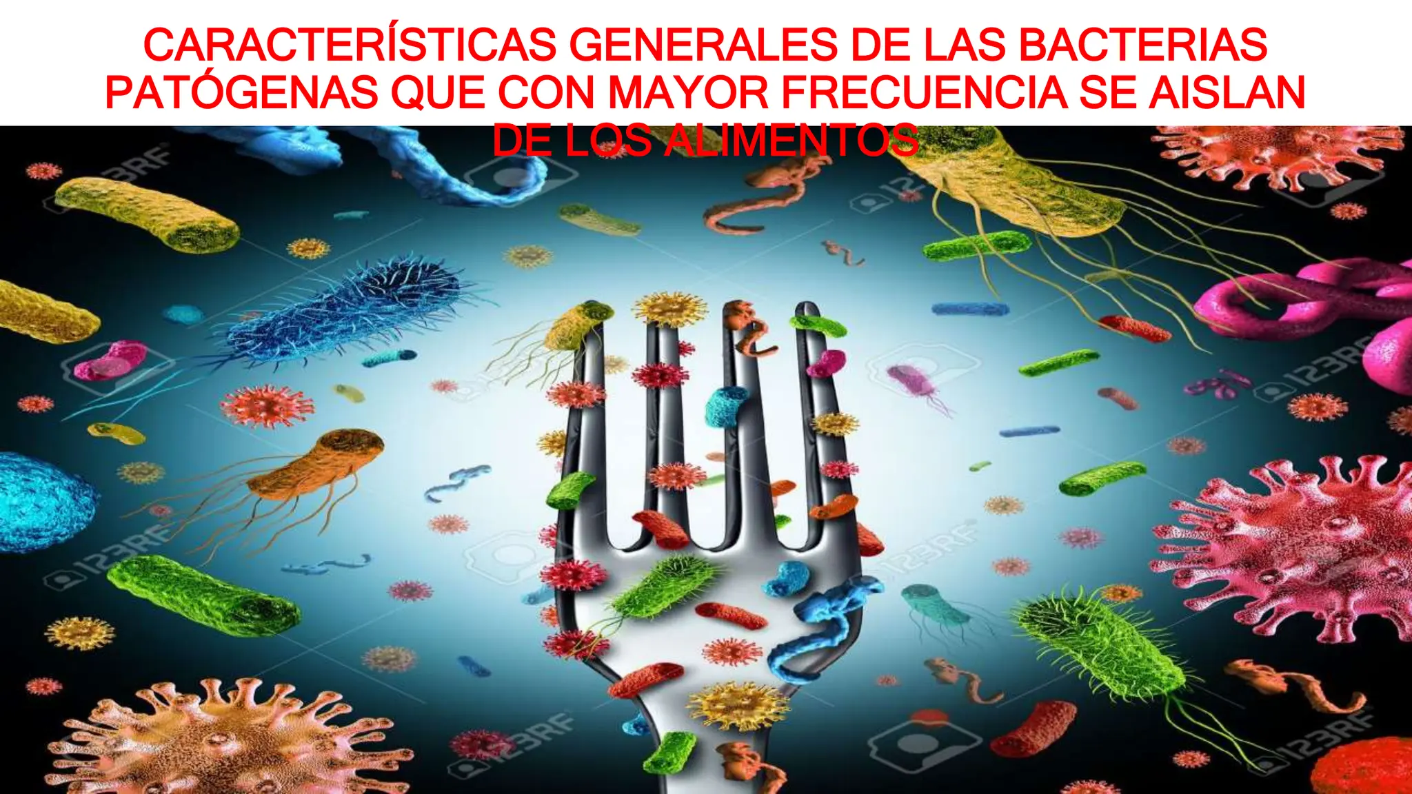 PRINCIPALES BACTERIAS PATOGENAS EN ALIMENTOS | PPTX