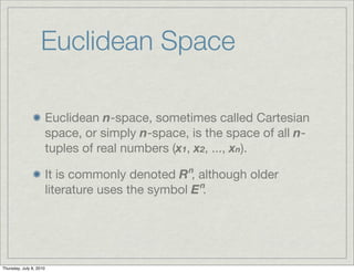 Expo Algebra Lineal | PDF