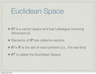 Expo Algebra Lineal | PDF