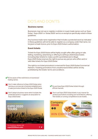 Expo2020 brand-protection-guidelines | PDF