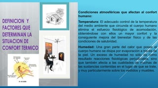 Confort Ambiental | PPTX