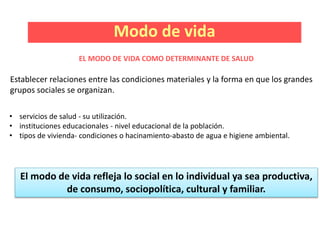 modo y estilo de vida | PPTX