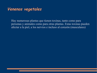 Expo cc de los venenos | ODP