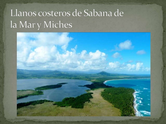 Exposicion de sociales relieve del territorio Dominicano | PPT