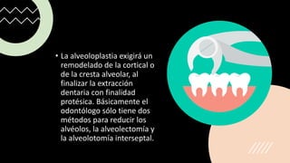 exodoncia de erupcion de dientes ectopicos | PPTX