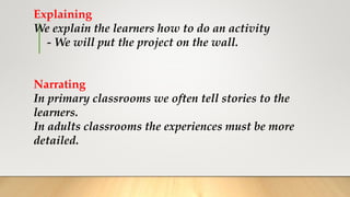 Teachers and learners language in the classroom | PPTX