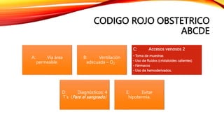 Hemorragia obstetrica es la causa princiapal de muertes maternas en el ...