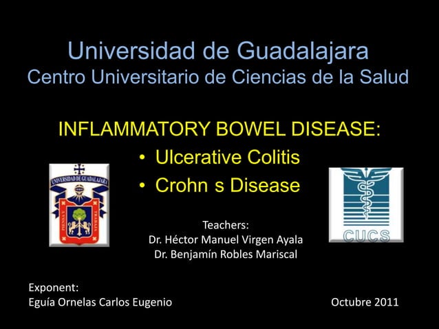 Ulcerative Colitis Crohns Disease Pptx Digestive Disorders Diseases And Conditions